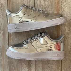 Nike | Shoes | Nwt Nike Air Force Liquid Metal | Poshmark